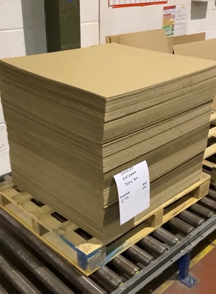 Press Release: RH Fibreboard Successfully Creates Cardboard Made From ...